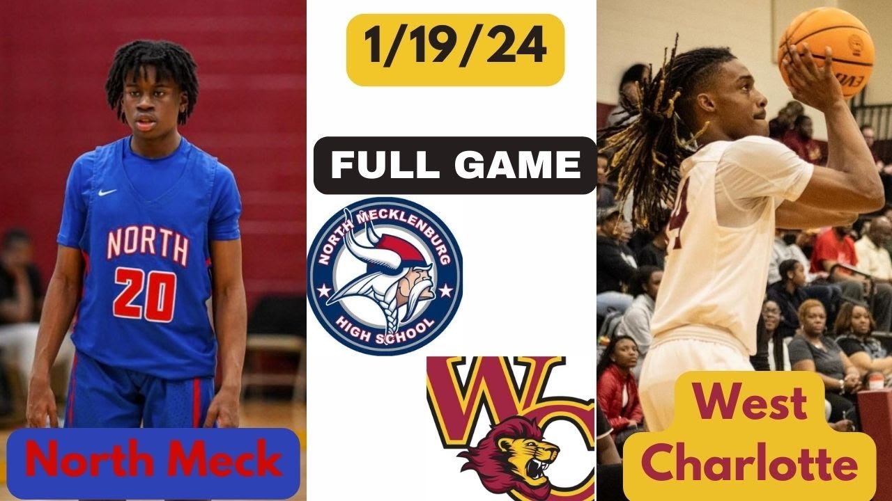West Charlotte [JV] vs North Meck - Full Game - 1/19/24 - YouTube