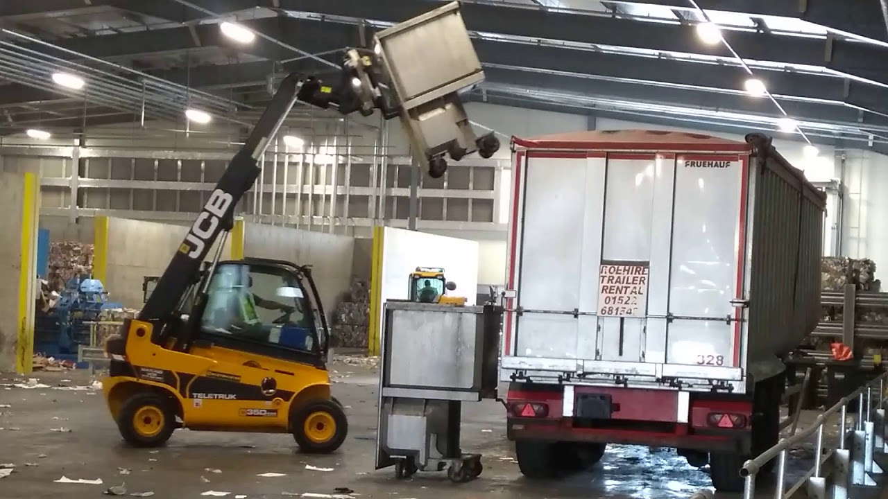 tipping food waste - YouTube