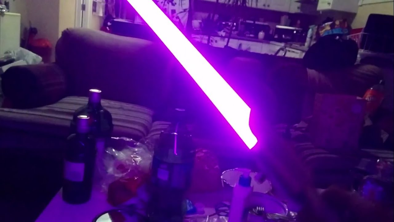 Lightsaber Update - New Shroud, Accent LED's, Crystal Chamber - YouTube