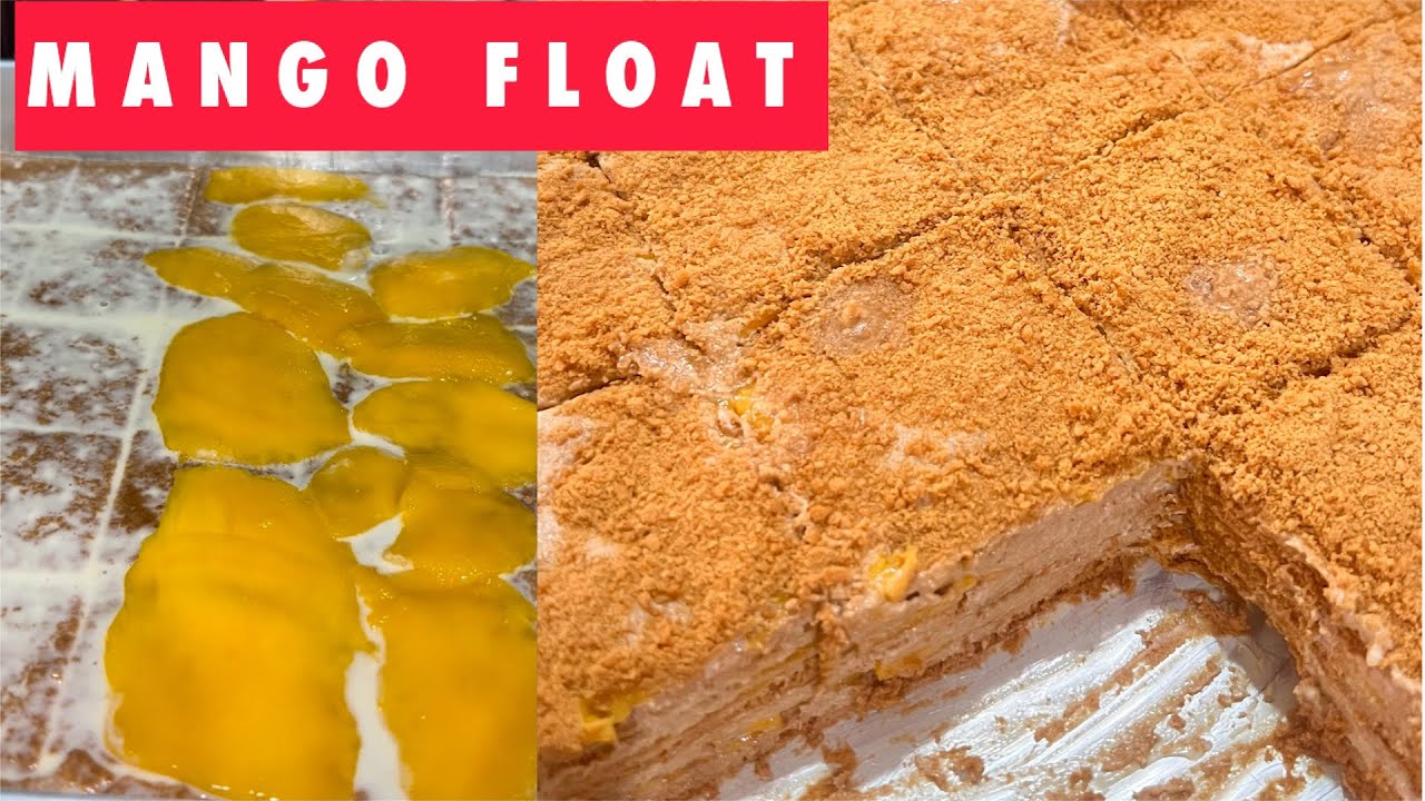 How to make mango float. Quick and easy way to prepare. #easyrecipe #easy - YouTube