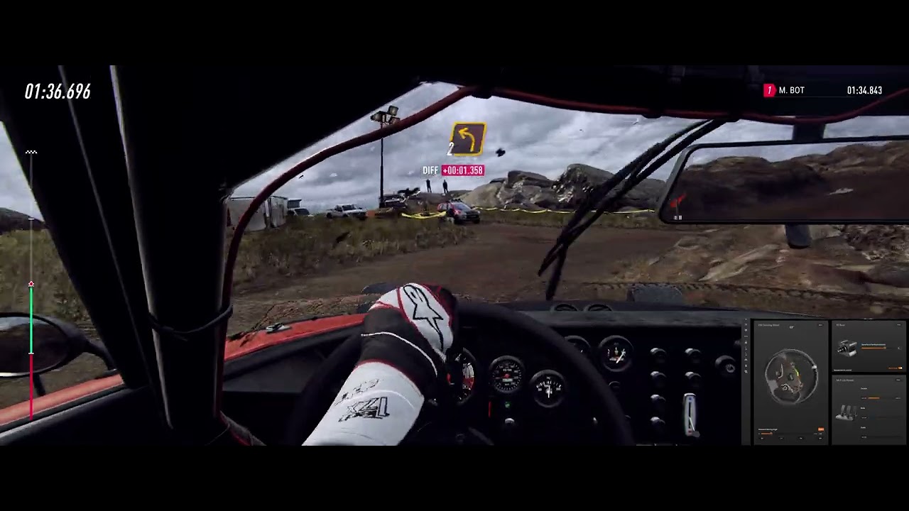 Learning Dirt Rally 2, Daily Challenge(RWD H3 Vehicle Class) 2024 08 21 ...