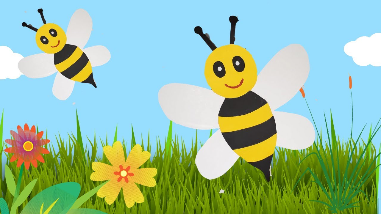 Como hacer una ABEJA - YouTube