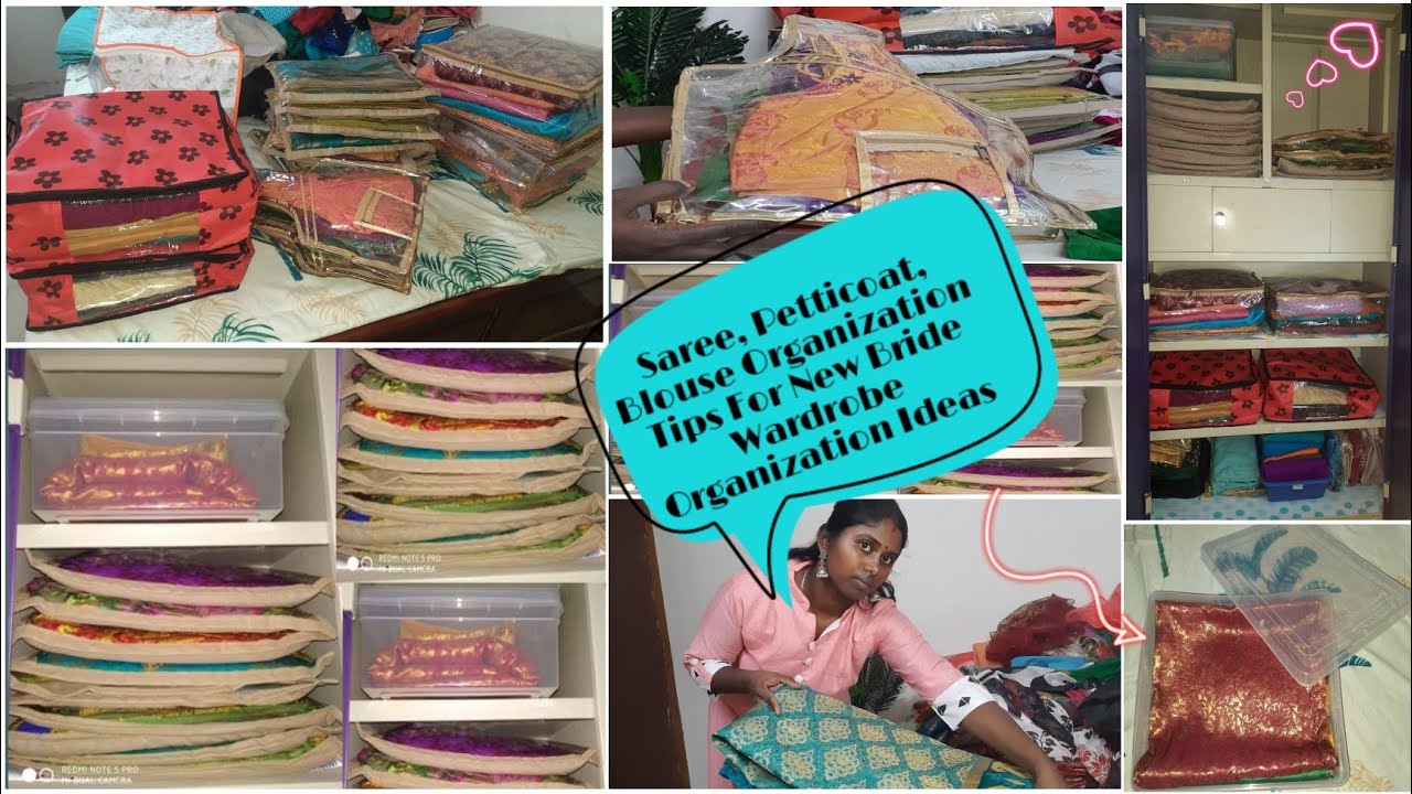 Saree, Petticoat, Blouse Organization New Unique Organizers |साडी बैग ...