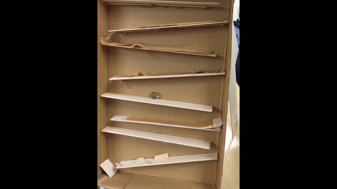 Slow Marble Coaster - YouTube