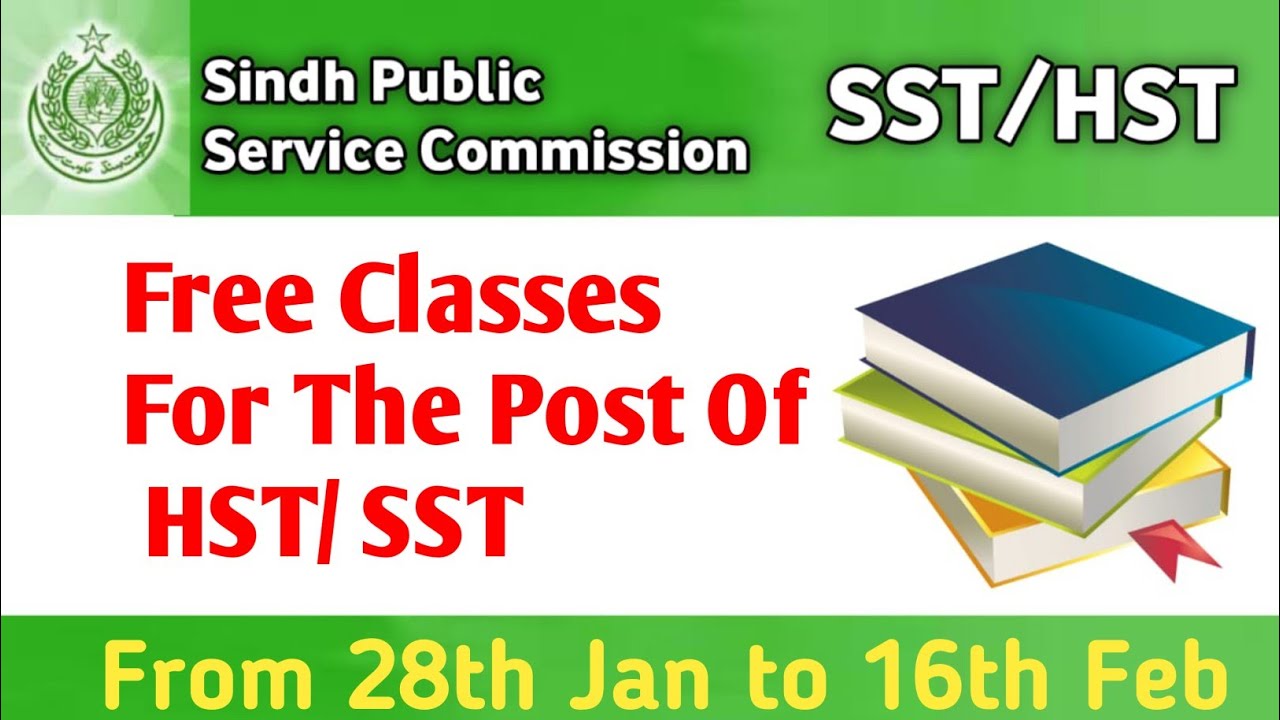 Free Classes for the Post Of Hst/SST/ Prep Of Spsc for The Post Of HST ...