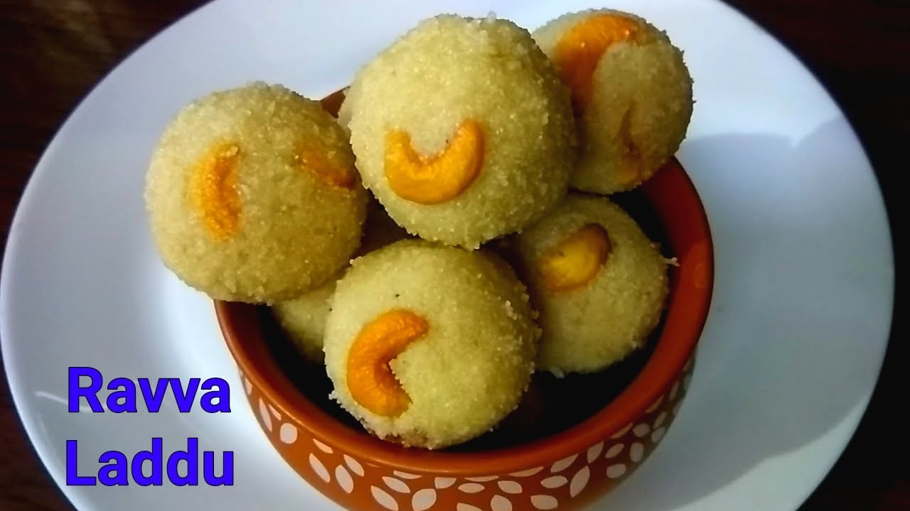 Ravva Laddu || Simple Sweet Recipe Ravva Laddu || రవ్వ లడ్డు || Venus ...