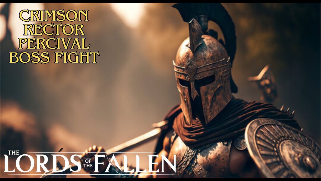 Lords Of The Fallen - Crimson Rector Percival Boss Fight - YouTube