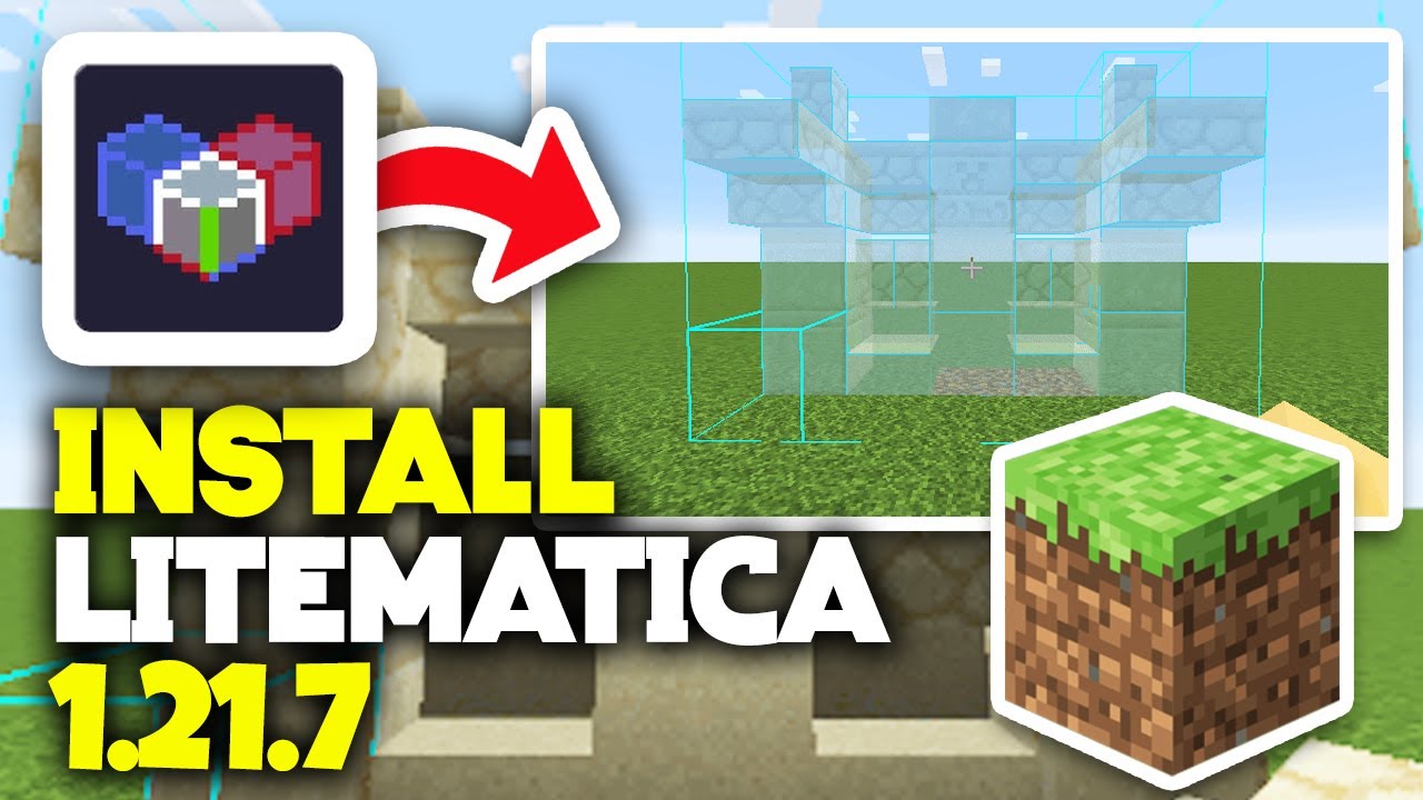 How To Download & Install Litematica 1.21.7 - Schematica Mod for ...
