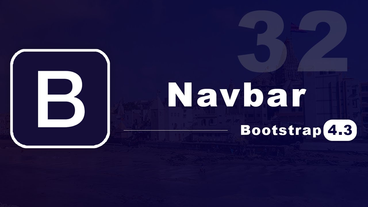 Navbar In Bootstrap 4 3 32 YouTube