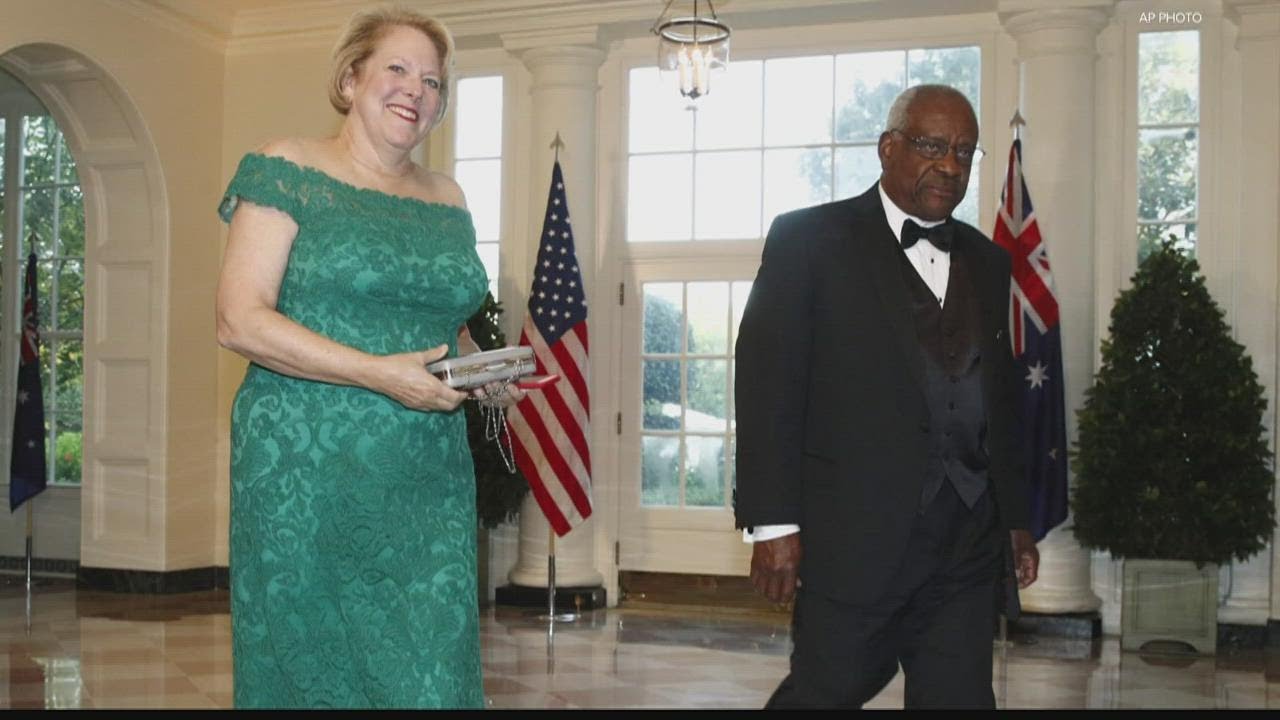 Ginni Thomas emails released - YouTube