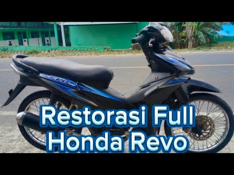 Restorasi Motor Honda Revo Lama, Honda. - YouTube