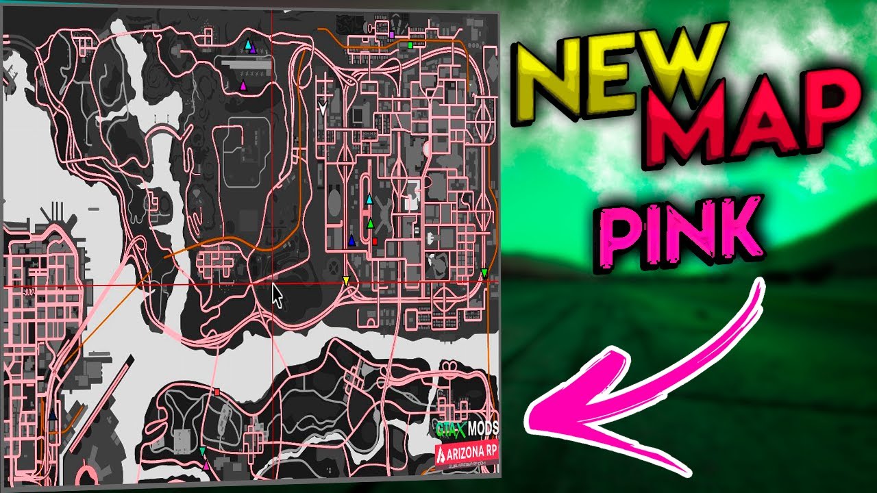 Nuevo Mapa Rosado Para El Gta San Andreas Pc - YouTube