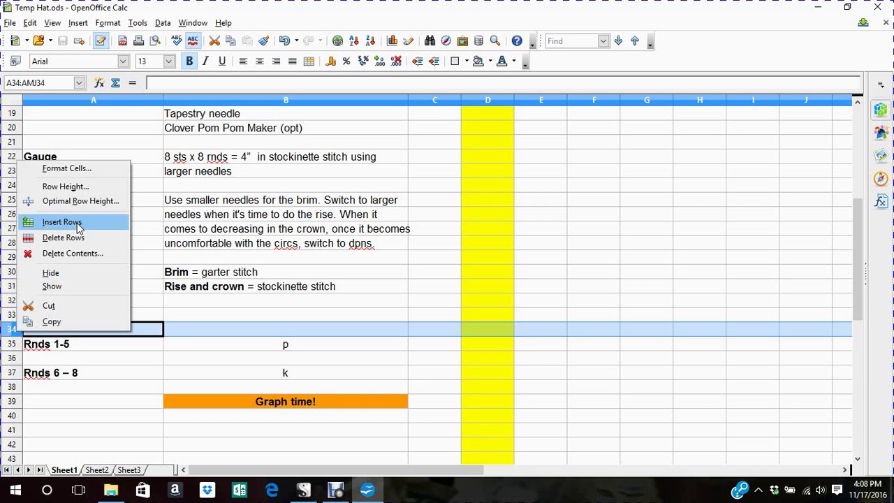 Pattern Writing in Spreadsheets - YouTube