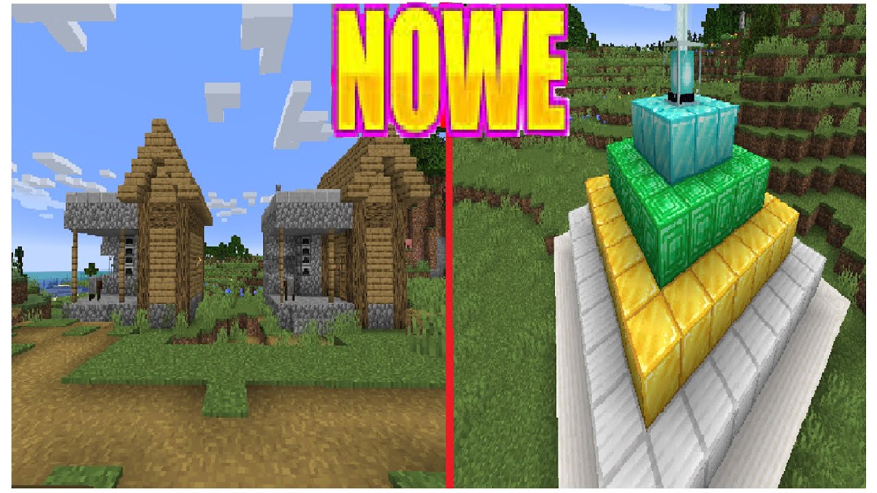 NOWA WIOSKA*minecraft survival - YouTube