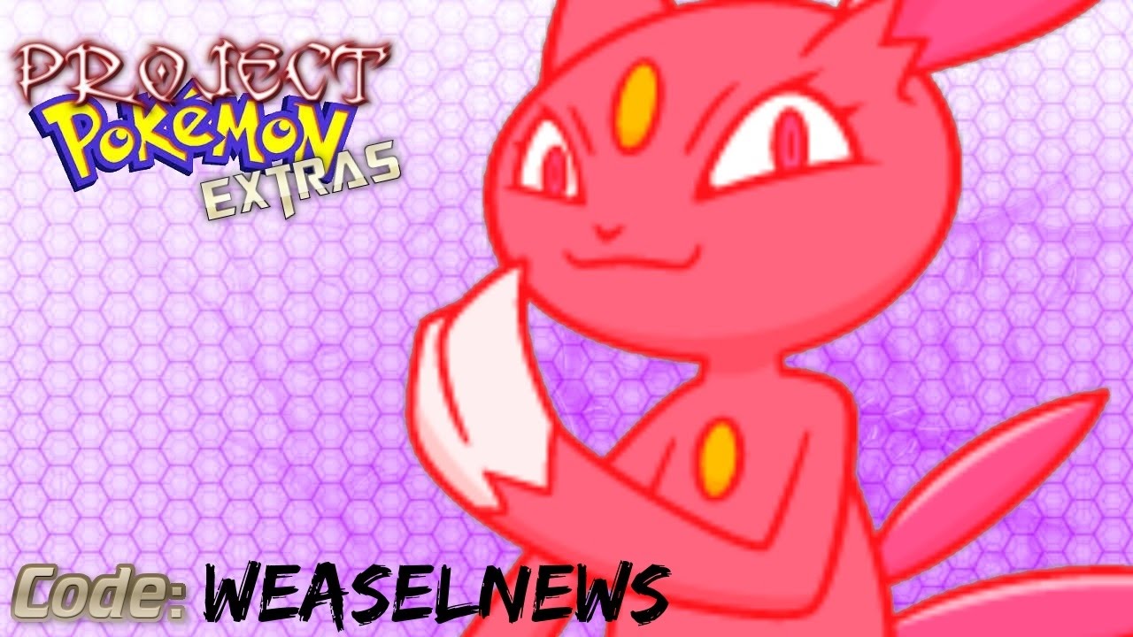 Roblox Project Pokemon - Codes - "WeaselNews" - YouTube