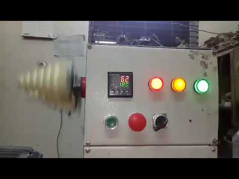 Automatic motor rewinding machine - YouTube