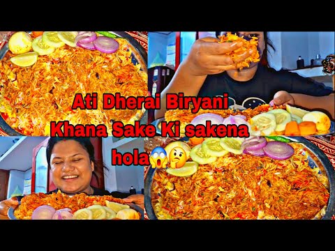 CHIKEN BIRYANI MUKBANG😋                 PART - 47