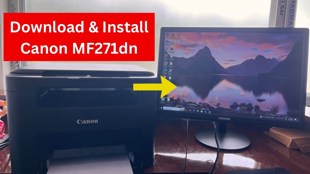 Canon imageCLASS MF271dn Printer Driver Download & Installation - YouTube