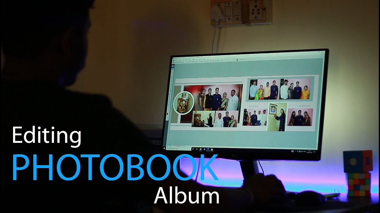 Editing Wedding Album Page 1ST - YouTube