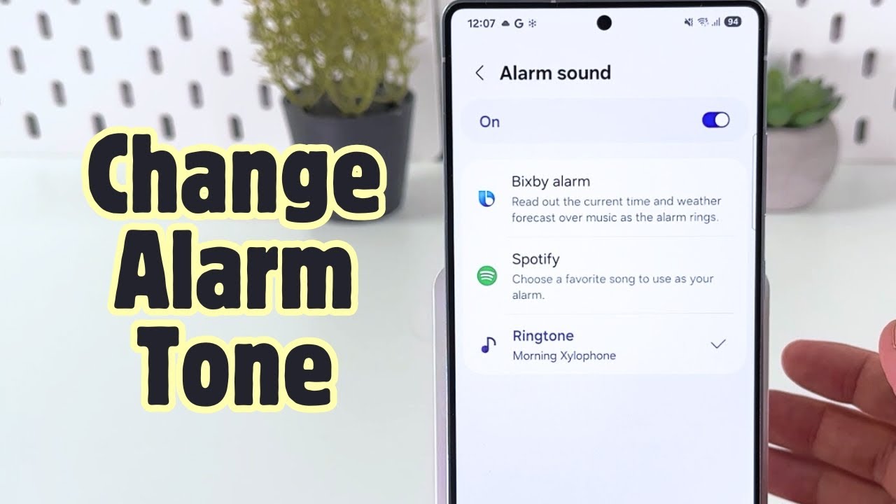 How to Set a Custom Alarm Sound on Your Samsung Galaxy S25 Ultra - YouTube