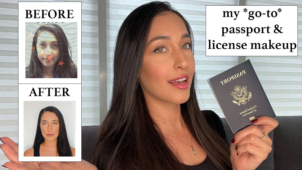 HOW TO LOOK AMAZING FOR PASSPORT & LICENSE PHOTOS | A MAKEUP TUTORIAL ...
