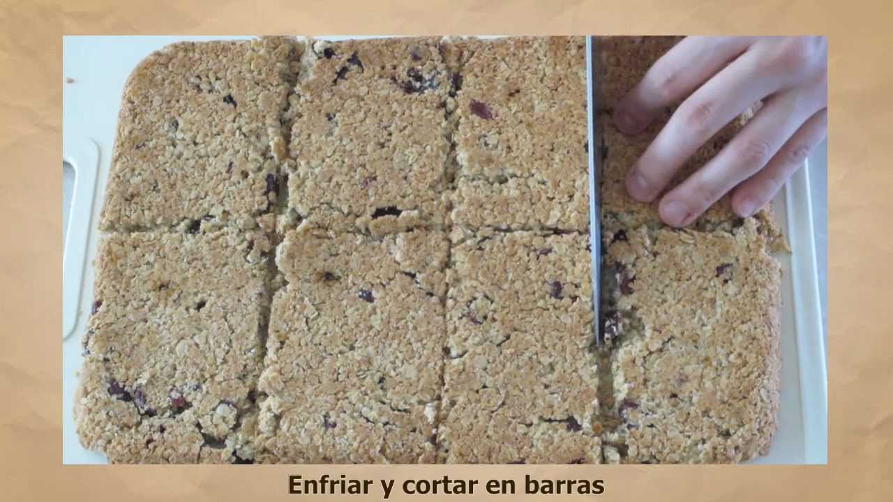 Barras de avena - YouTube