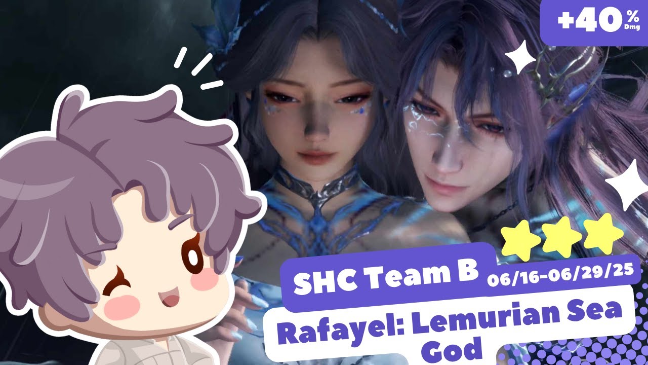 LOVE AND DEEPSPACE SHC Team B: Rafayel: Lemurian Sea God R0 | 3.5k DEF ...