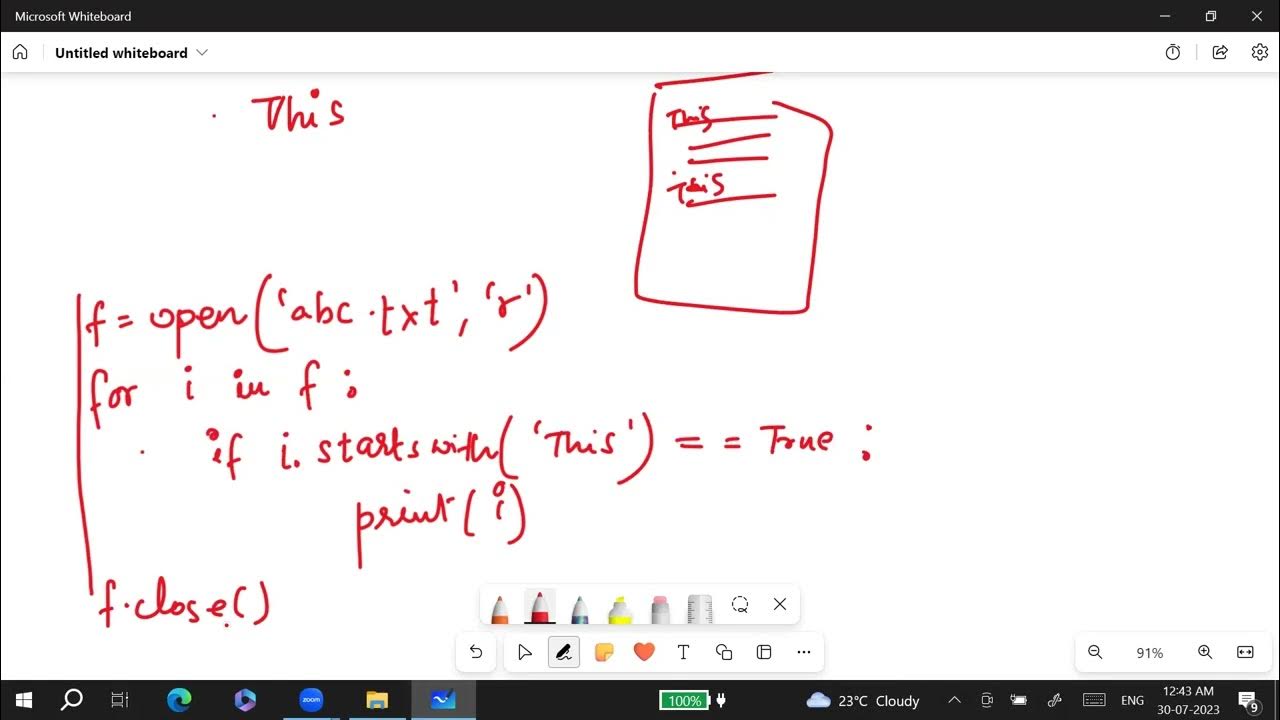 file handling in python part2 - YouTube