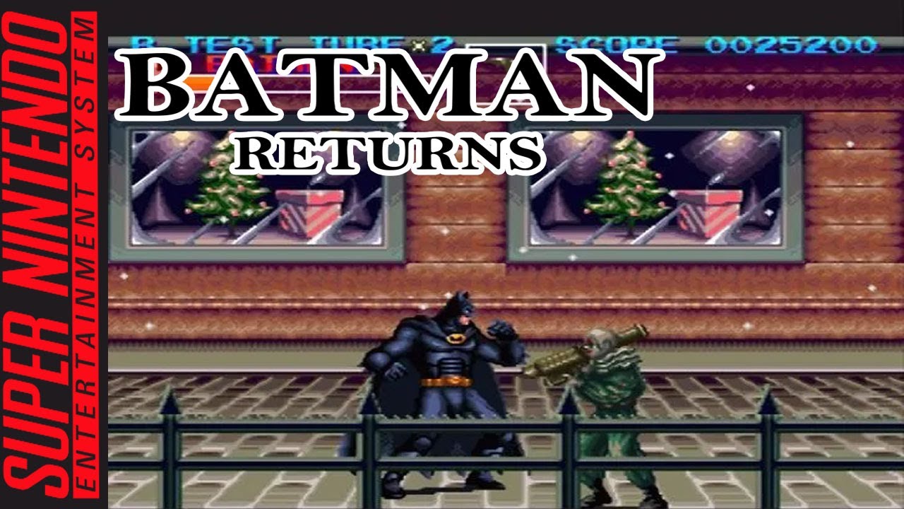 Longplay Batman Returns - SNES Super Nintendo - YouTube