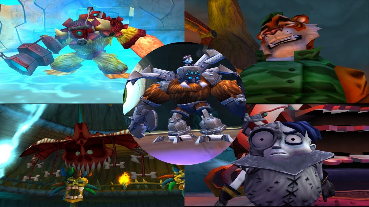 Crash of the Titans - All boss fights + Ending - YouTube