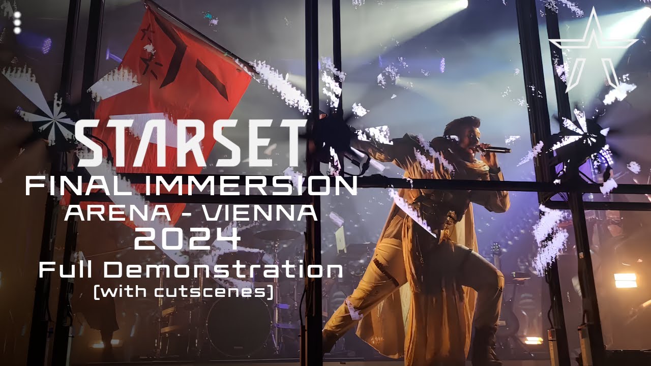 STARSET Live Arena Vienna 3. Nov. 2024 - Full Demonstration - YouTube