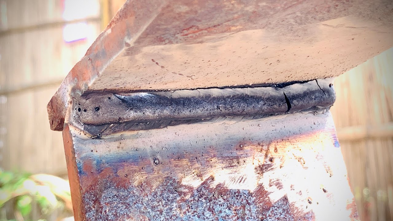 Learn how to weld 4F overhead position - YouTube