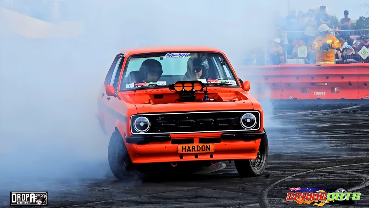 FORD ESCORT "HARDON" AT SPRINGNATS! - YouTube