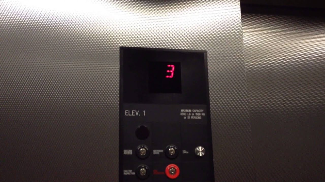 Otis Hydraulic Elevator At SMU Collins Center - YouTube