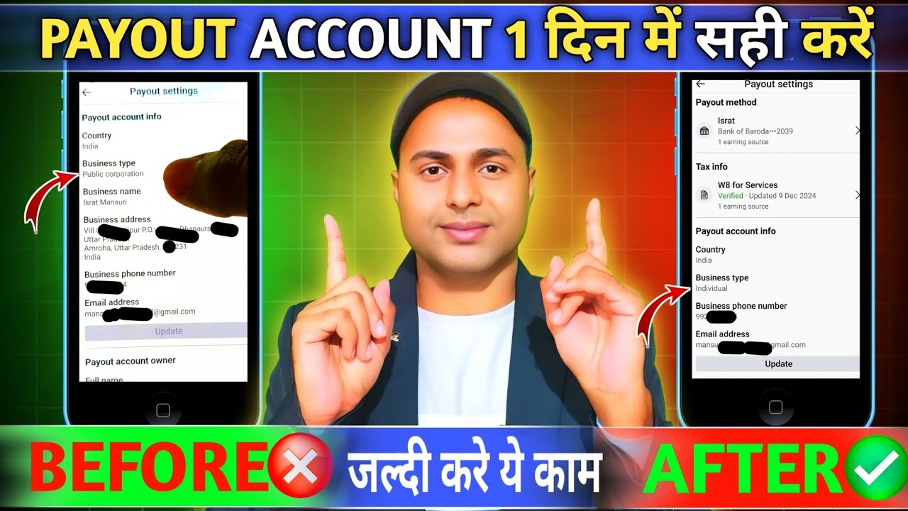 How to Update Payout account in Facebook | How to change Facebook ...