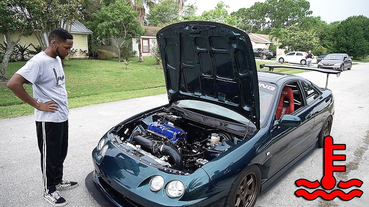 Overheating & Cooling Issues - K24 DC2 Integra - YouTube