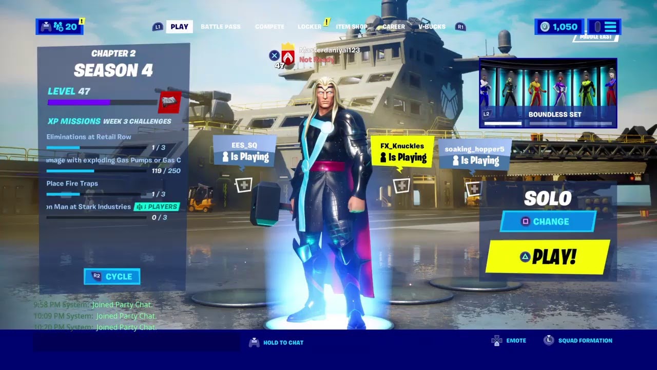 Live Fortnite stream.New Marvel Knockout LTM.Solos,Duos,Squads and ...