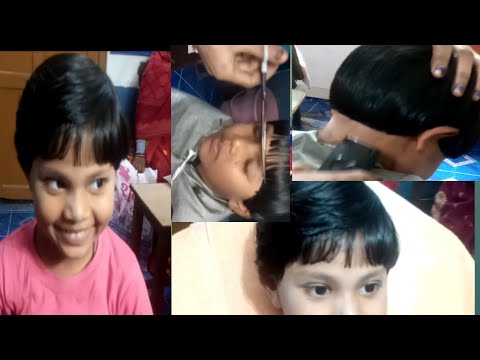Baby hair cutting / baby hair cutting tutorial - YouTube