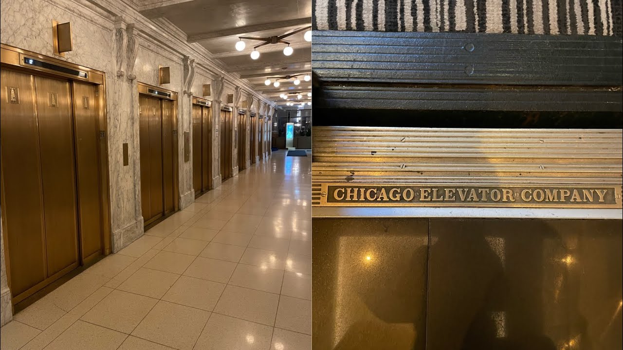 BEAUTIFUL Historic Chicago Traction Elevators @ Gray Hotel - Chicago ...