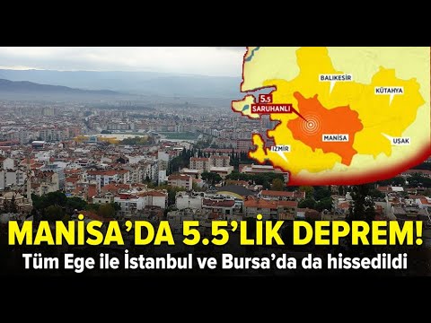 5.5 Büyüklüğündeki Manisa Depremi Ne Anlama Geliyor? Deprem Uzmanından Uyarı