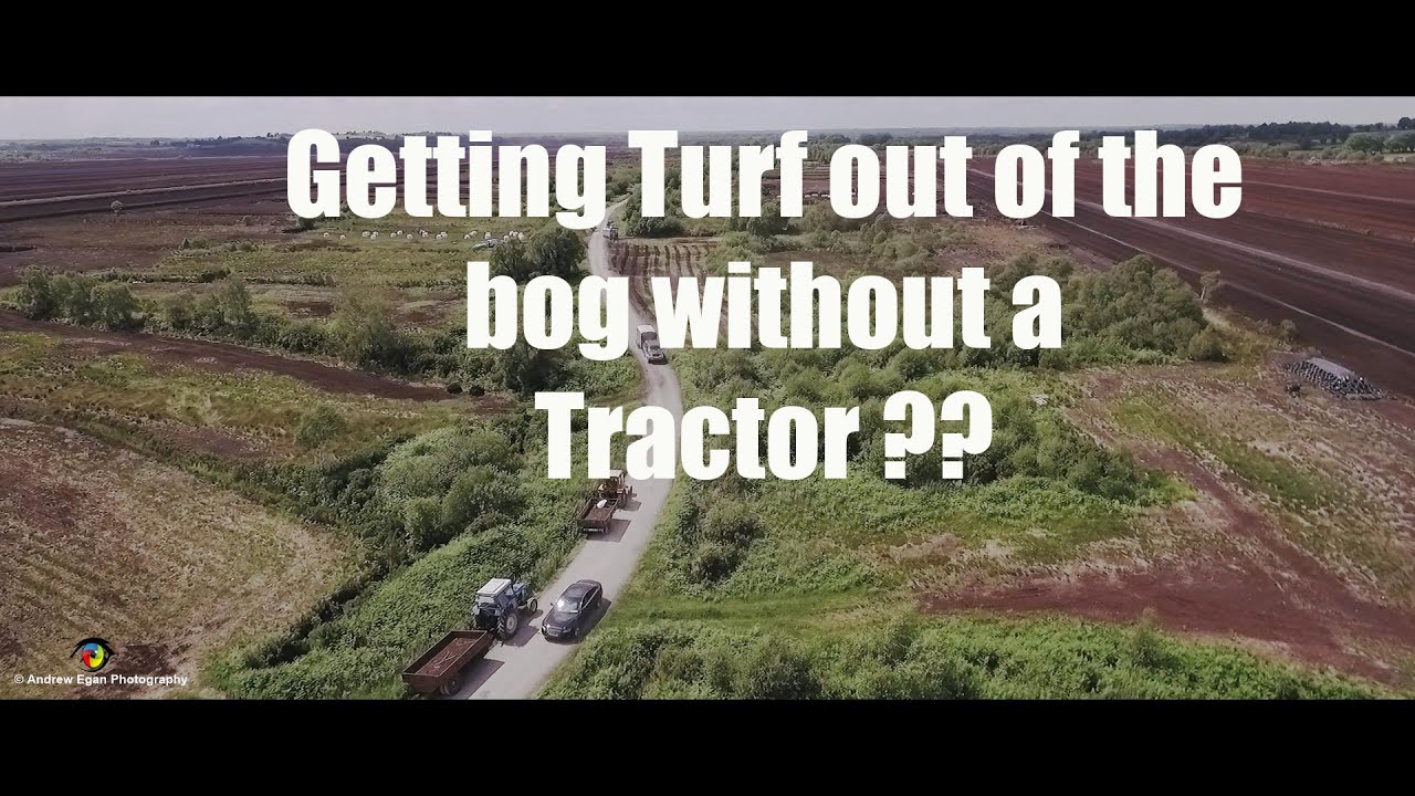 Getting turf out without a tractor ????? - YouTube
