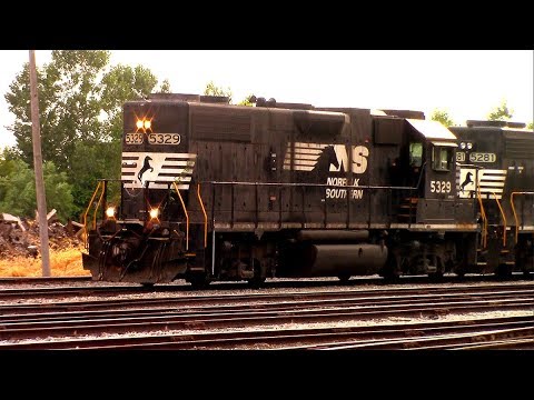 Norfolk Southern: GP38-2s in Des Moines, IA (2018) - YouTube
