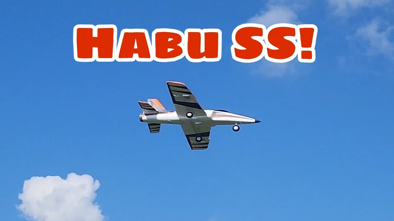 E-flite Habu SS 50mm BNF Off of Grass?! - YouTube