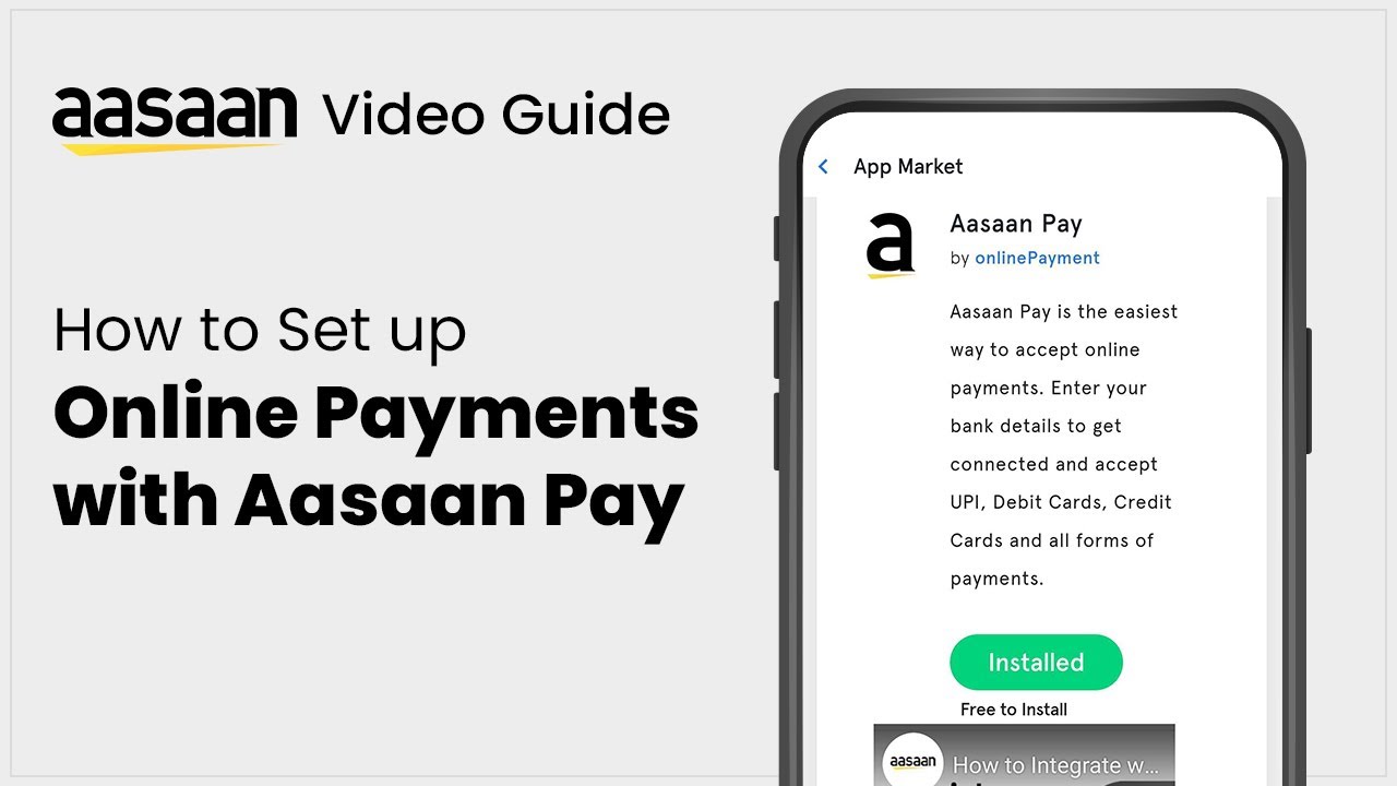 Aasaan Tutorial - How to setup Online Payments with Aasaan Pay - YouTube