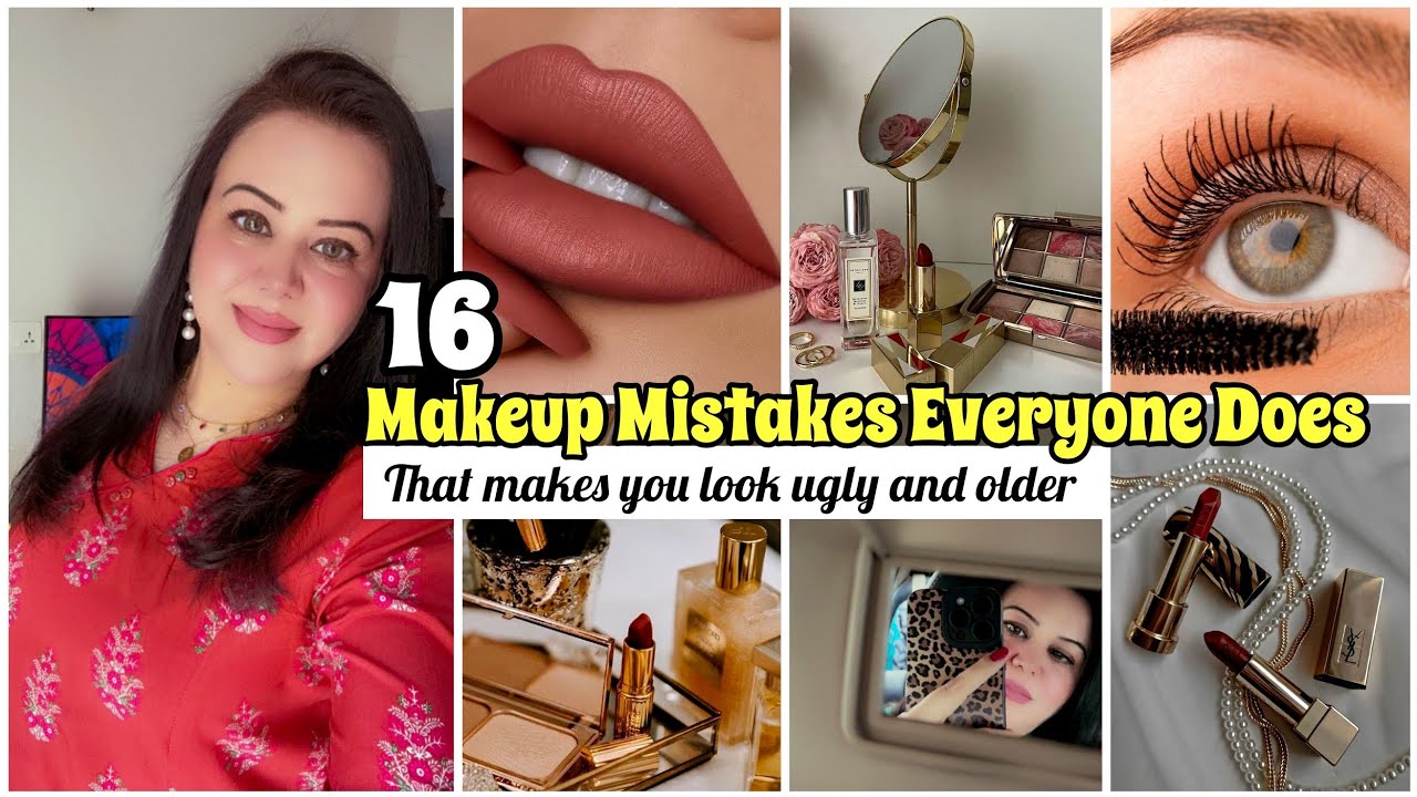16 makeup mistakes everyone Does that makes you look ugly and older ...