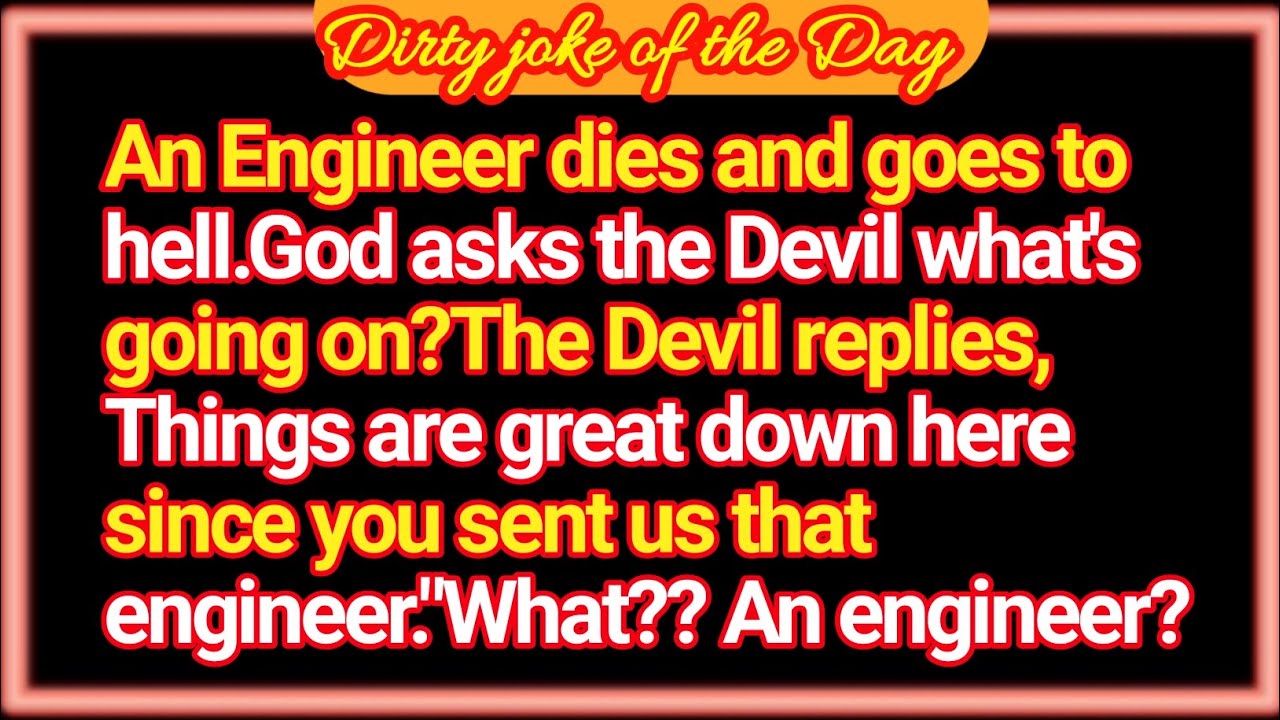 An Engineer and a devil funny joke 😅 joke of the day 🤣 Dad joke 😂 ...