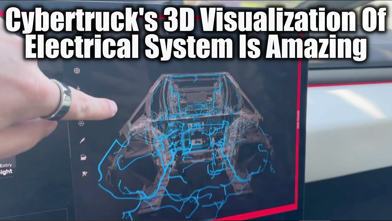 Cybertruck's 3D Visualization OfElectrical System Is Amazing - YouTube