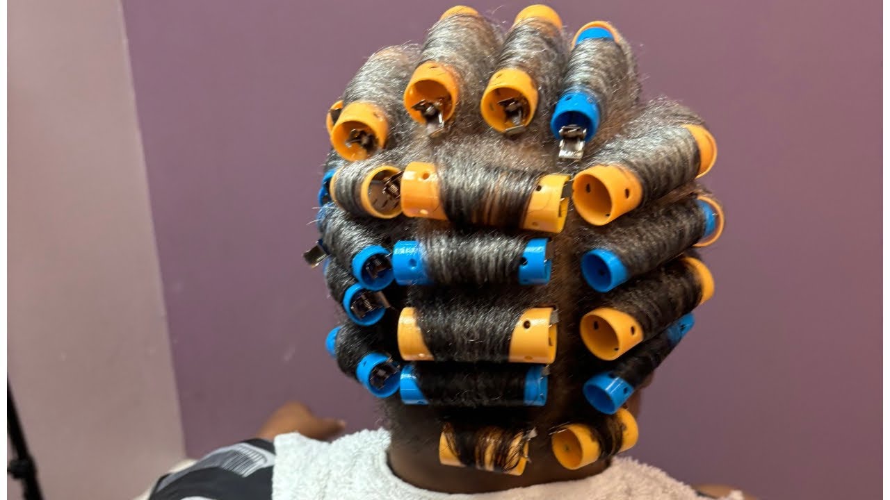 HOW TO DO A ROLLER SET - YouTube
