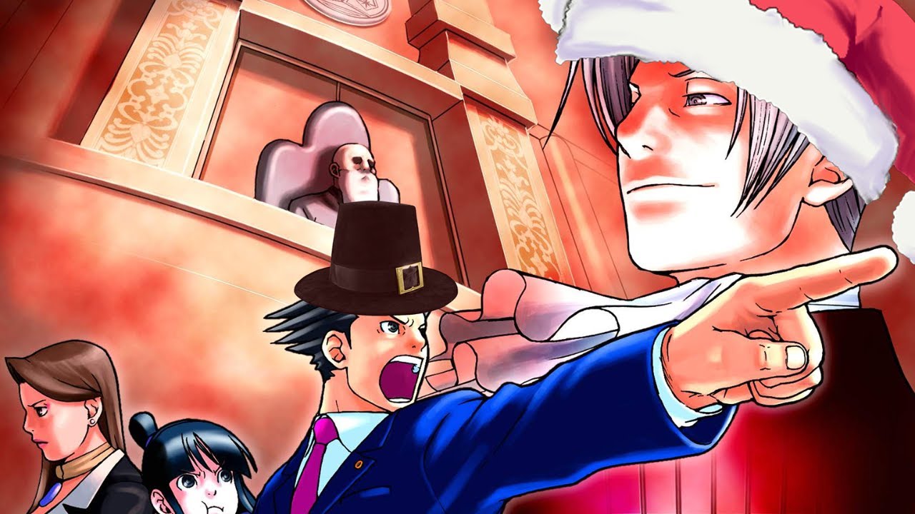 Ace Attorney - The Holiday Debate - YouTube