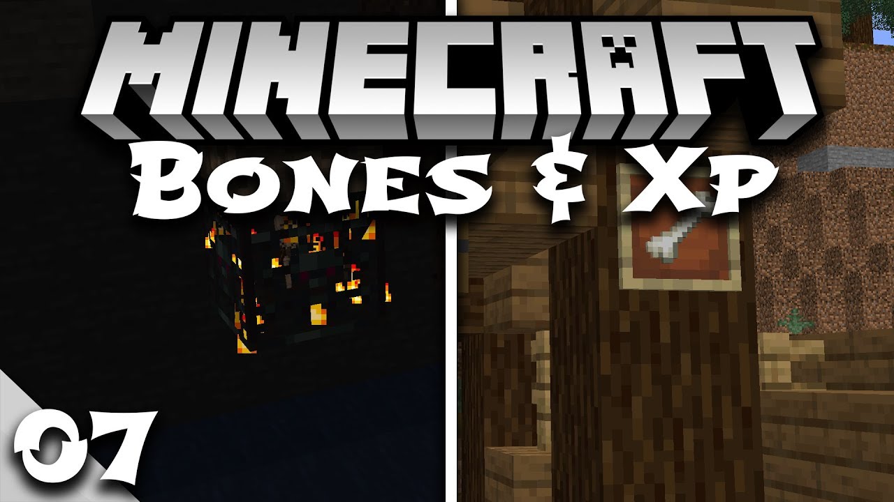 Skeleton Spawner + Xp Grinder!!! | Minecraft 1.14 Lets Play (Episode 7 ...